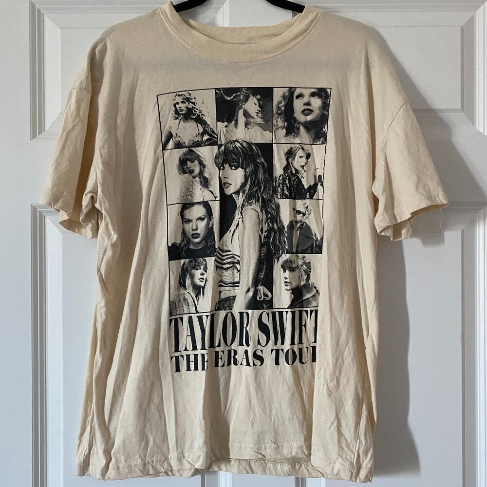 Rare Taylor Swift The Eras Tour Official Merch T-Shirt - Gem